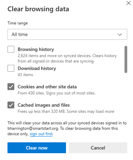 How to Clear Cookies in Microsoft Edge Browser for SharePoint File Uploading Issues – Smart Start