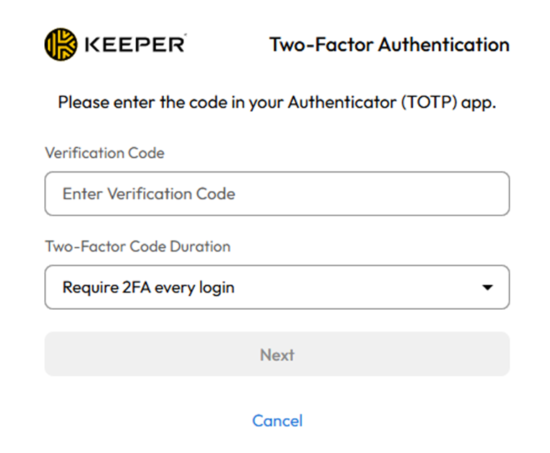 How-To Setup New Account in Password Management Application Keeper ...